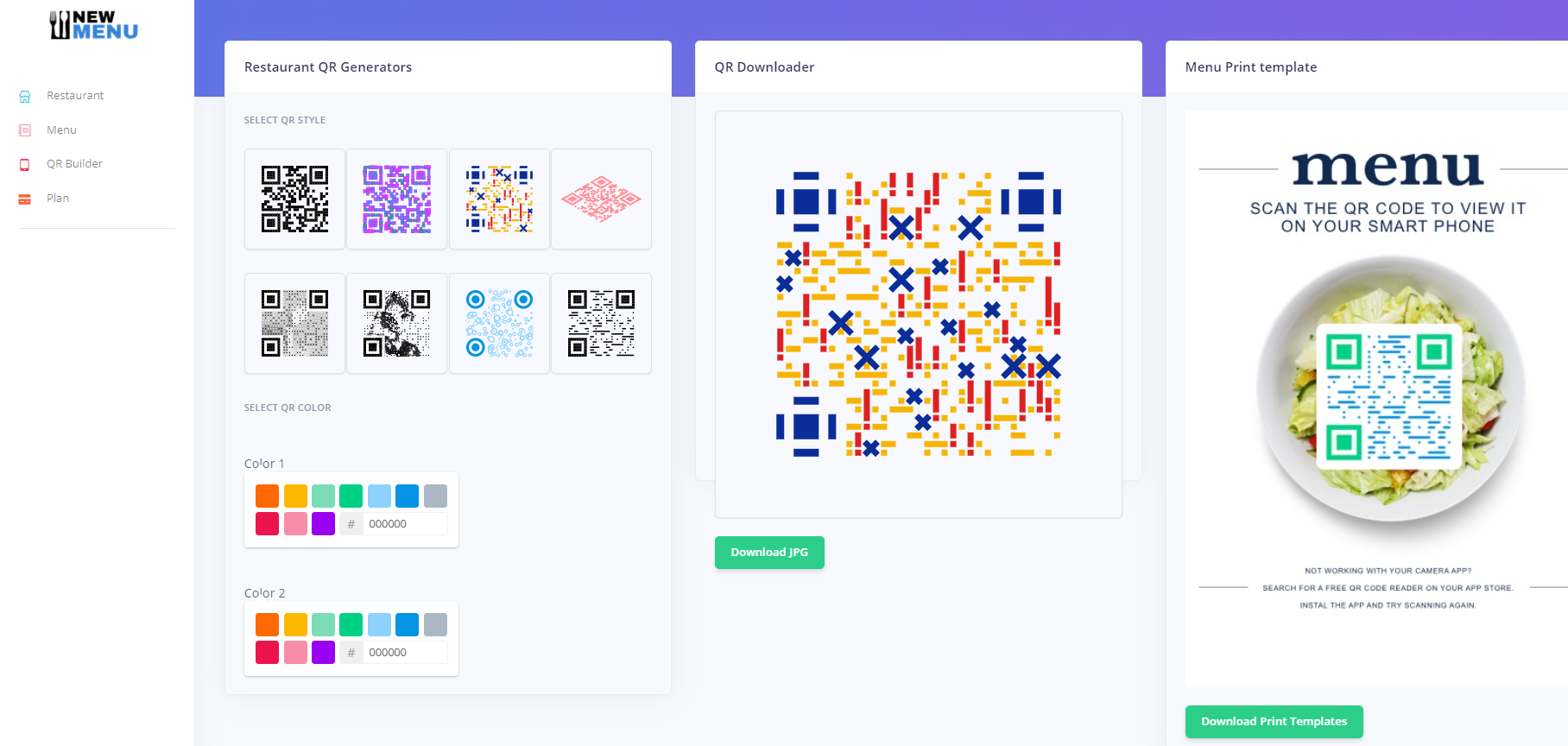 How it works | New Menu QR